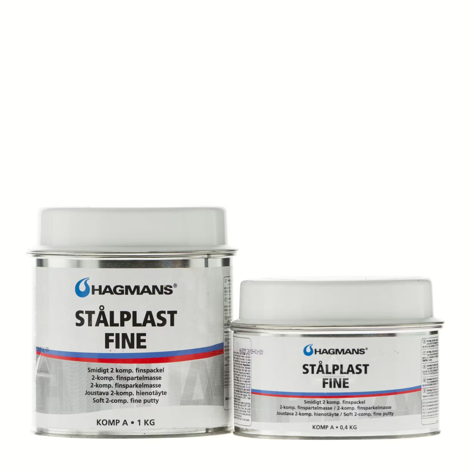 Hagmans - Stålplast Spackel Fine - Hagmans Nordic